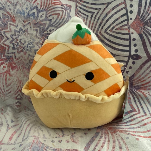 Kellytoy | Accessories | Squishmallows Pippie The Pumpkin Pie Stuffed ...